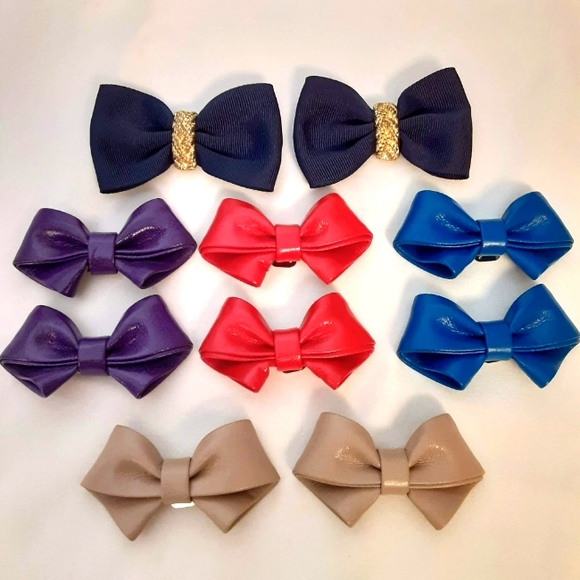 unknown | Shoes | Set Of 5 Pairs Of Clip On Shoe Bows | Poshmark